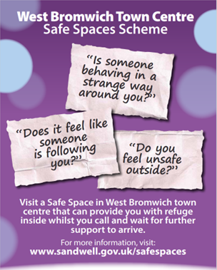 Safe Spaces Scheme – West Bromwich Business Improvement District