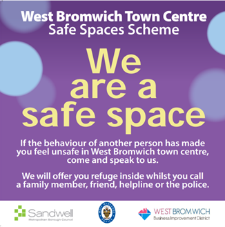 Safe Spaces Scheme – West Bromwich Business Improvement District