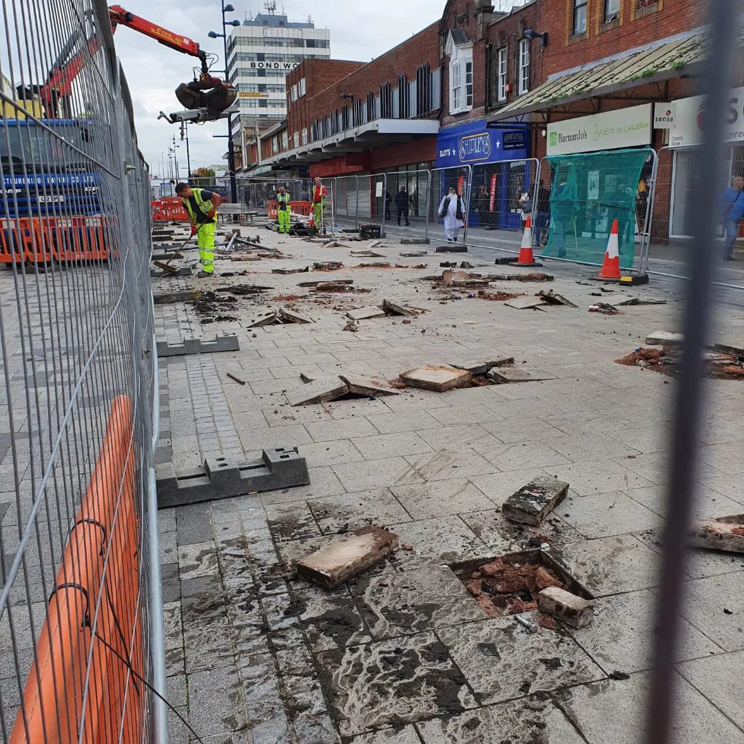 Progress of Works on Princess Parade – West Bromwich Business ...
