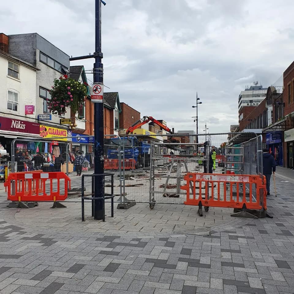 Progress of Works on Princess Parade – West Bromwich Business ...